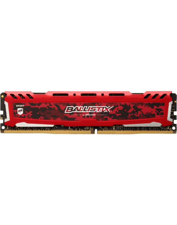 Ballistix Sport LT Red 8GB DDR4-3000 UDIMM